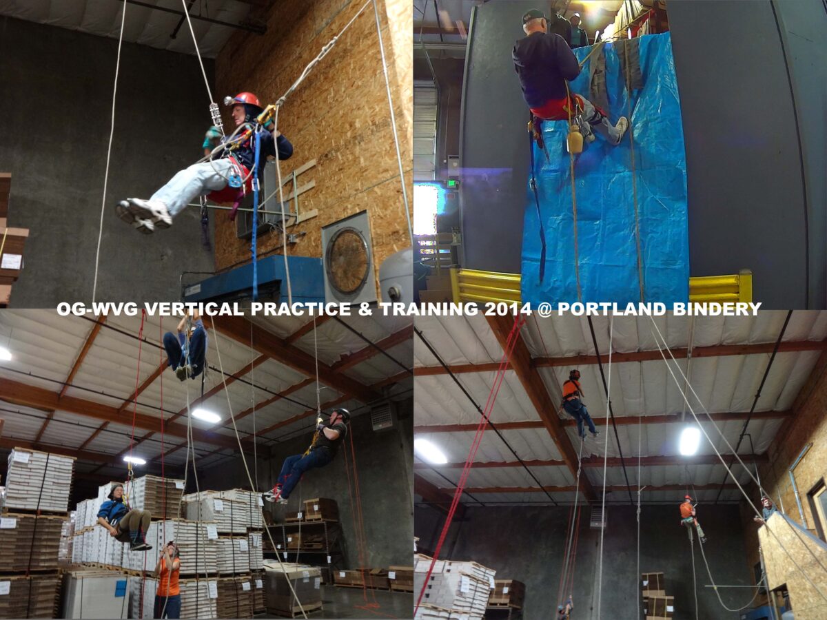 Vertical Training – Oregon Grotto